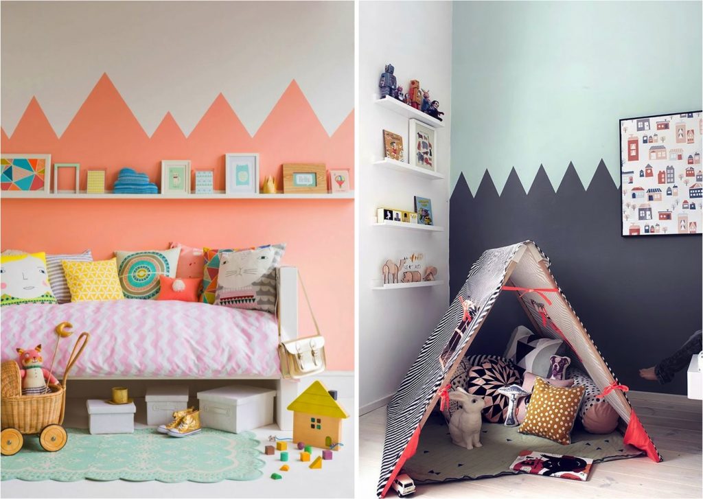 Fun and creative paint ideas for your walls