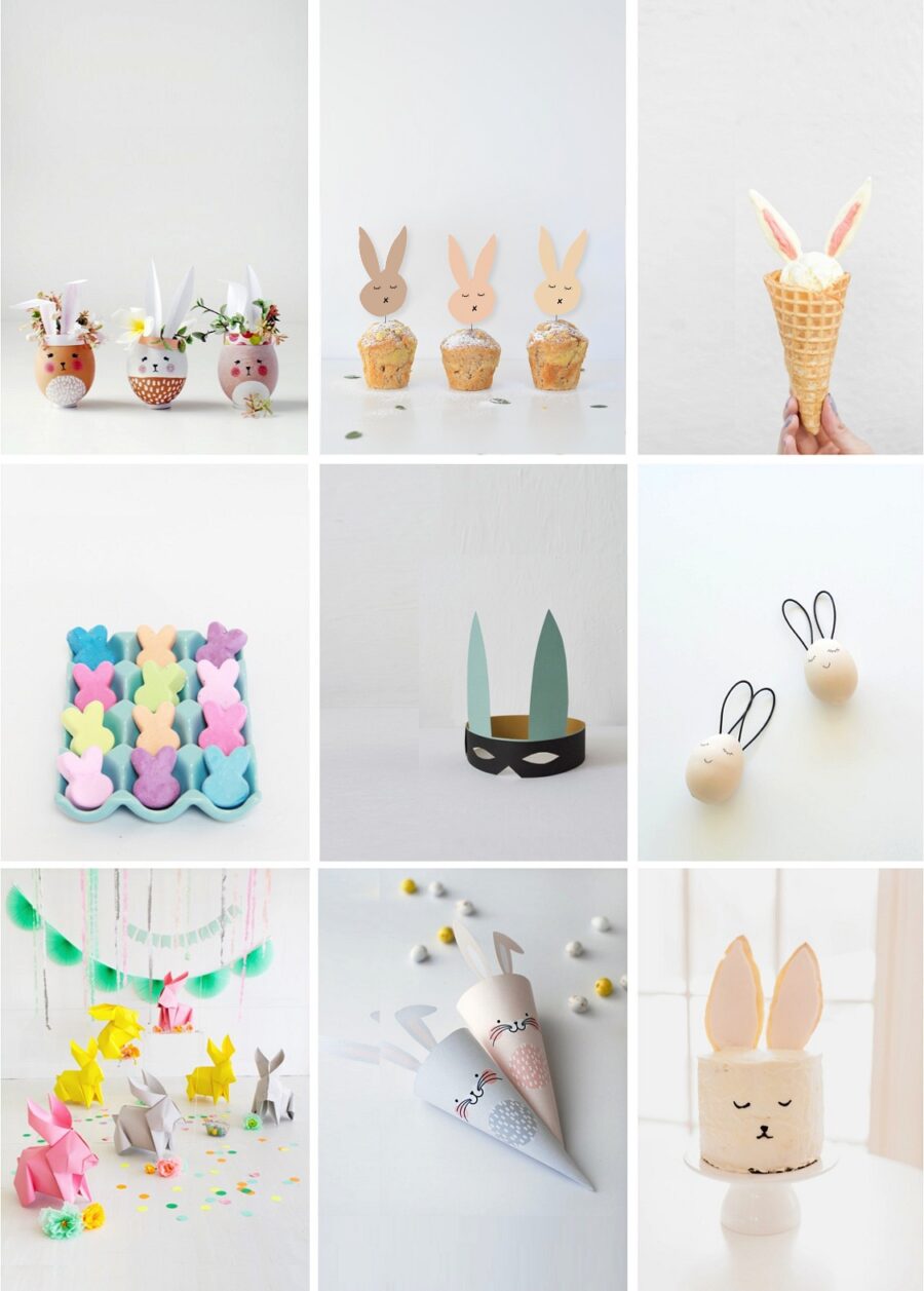 9 of the cutest Easter bunny crafts - DIY home decor - Your DIY Family