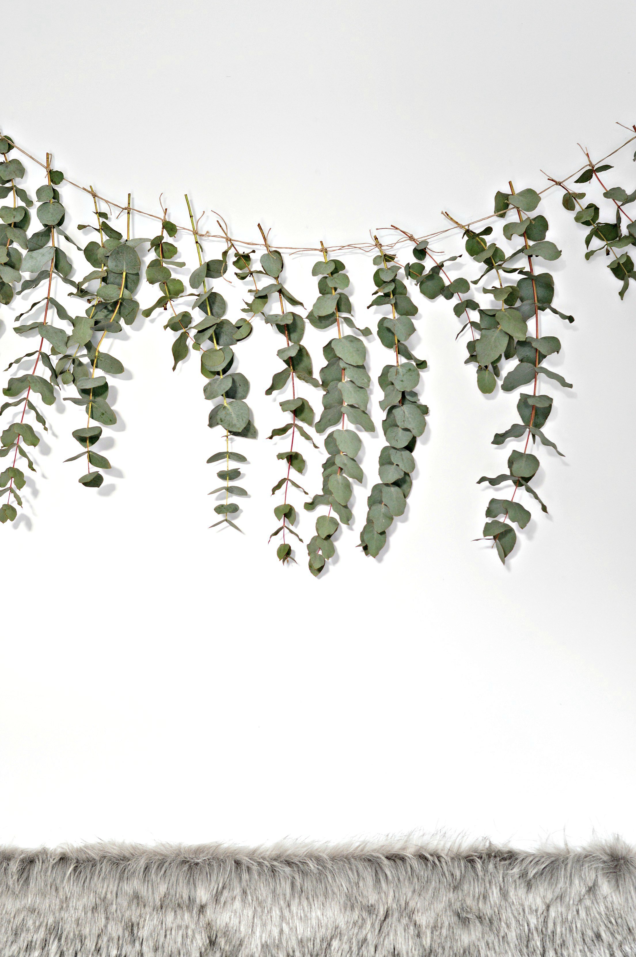 A Quick And Easy Diy Eucalyptus Garland Diy Home Decor Your Diy