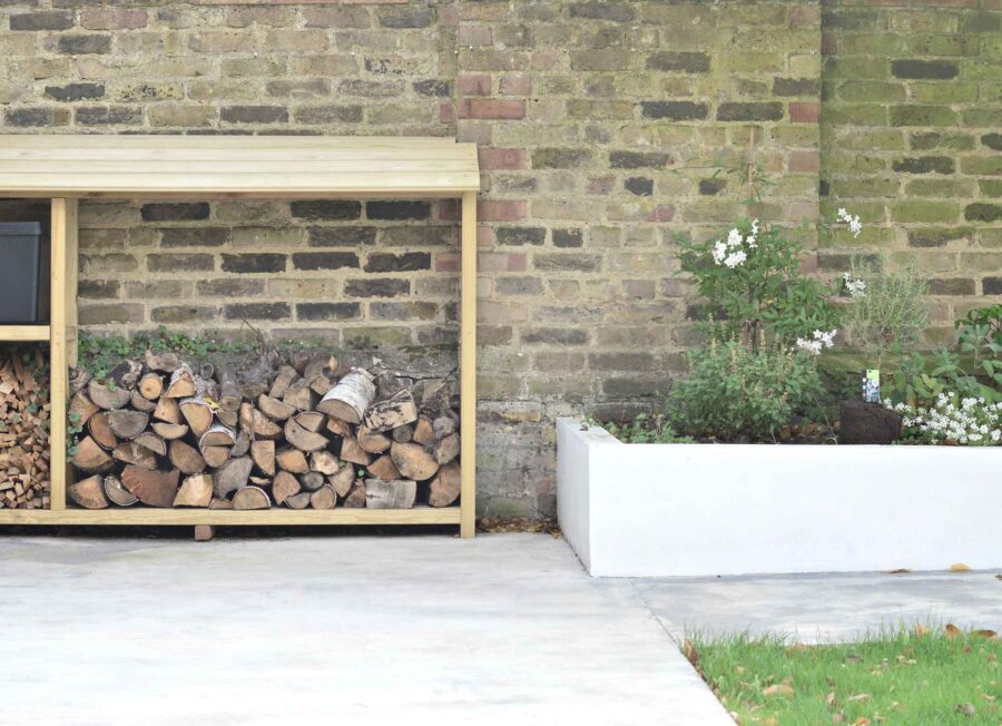 Stay warm! Build your own log store this winter - DIY home decor - Your ...