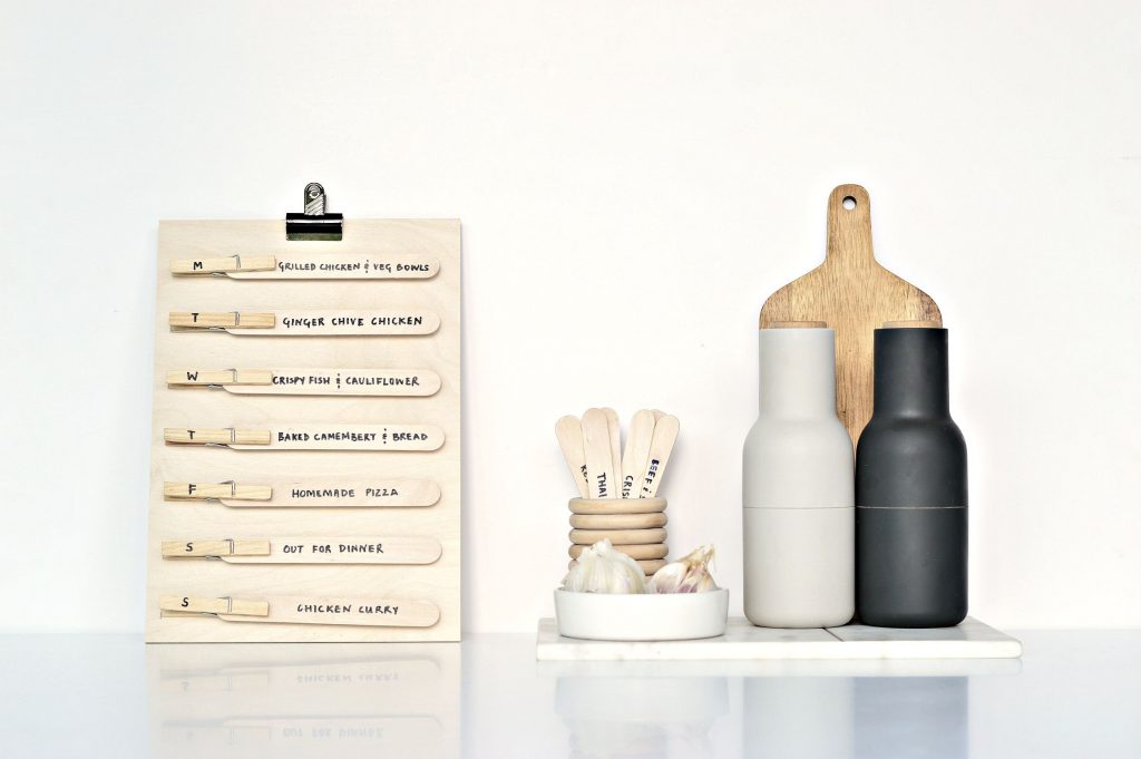 Make meal planning super easy with this DIY - DIY home decor - Your DIY ...