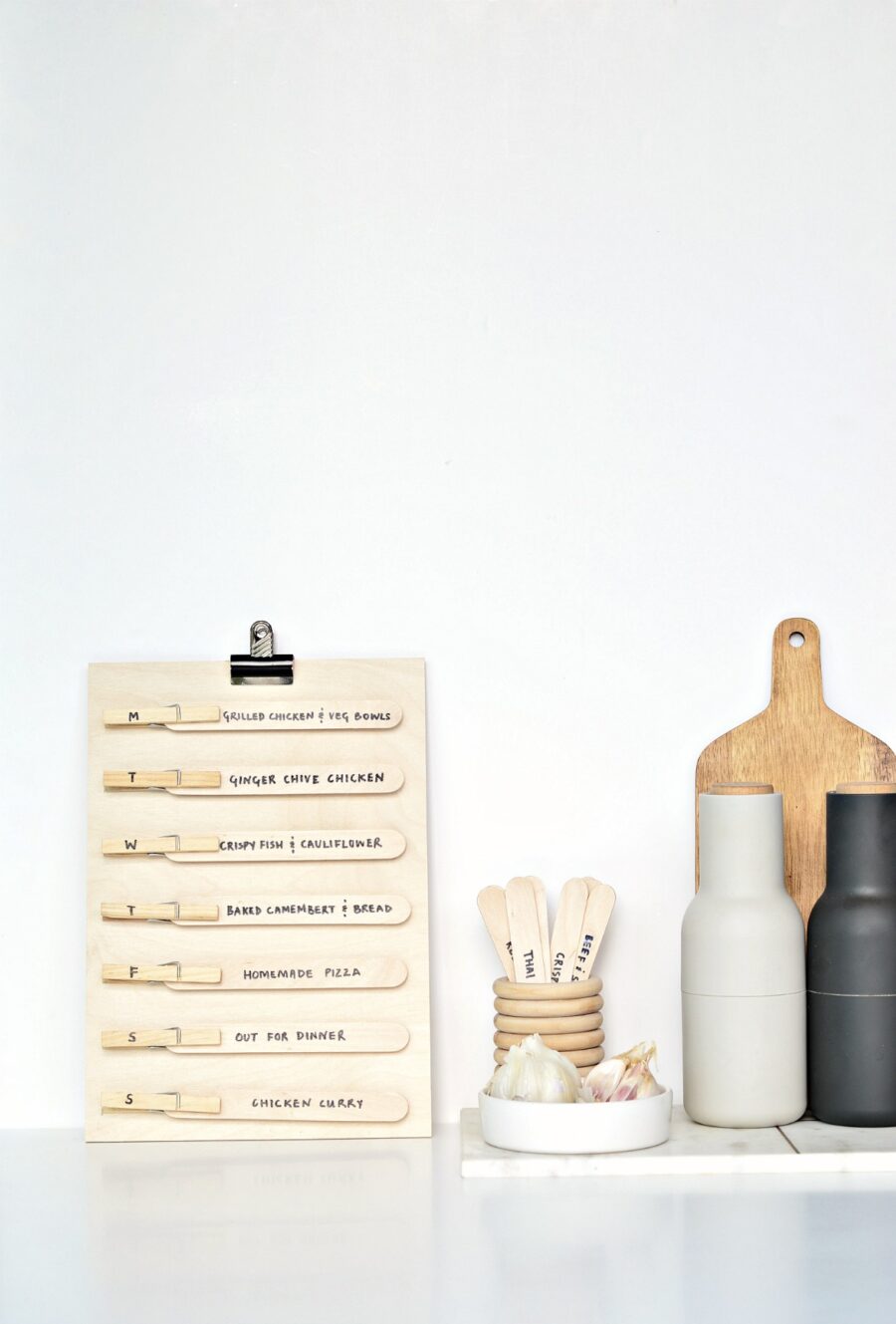 Make meal planning super easy with this DIY - DIY home decor - Your DIY ...