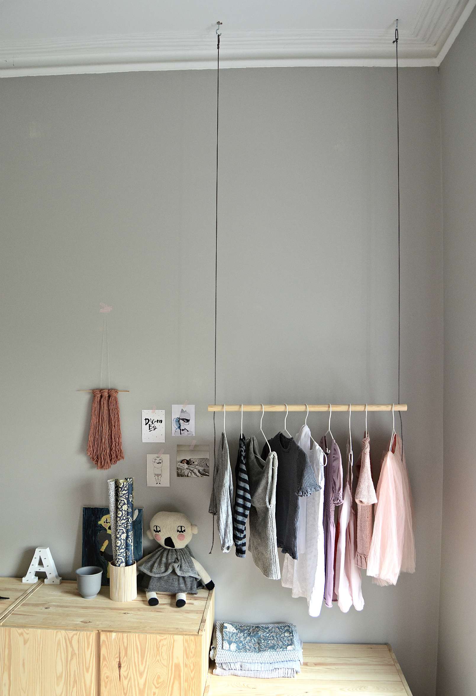 Clothing Rack Hanging From Ceiling Clothing Rack Hanging From Ceiling