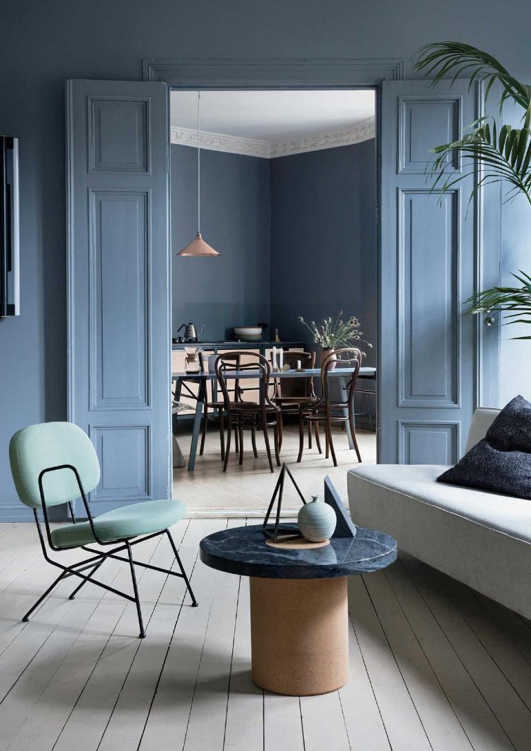 Little decor ideas for big impact: match wall color with furniture ...