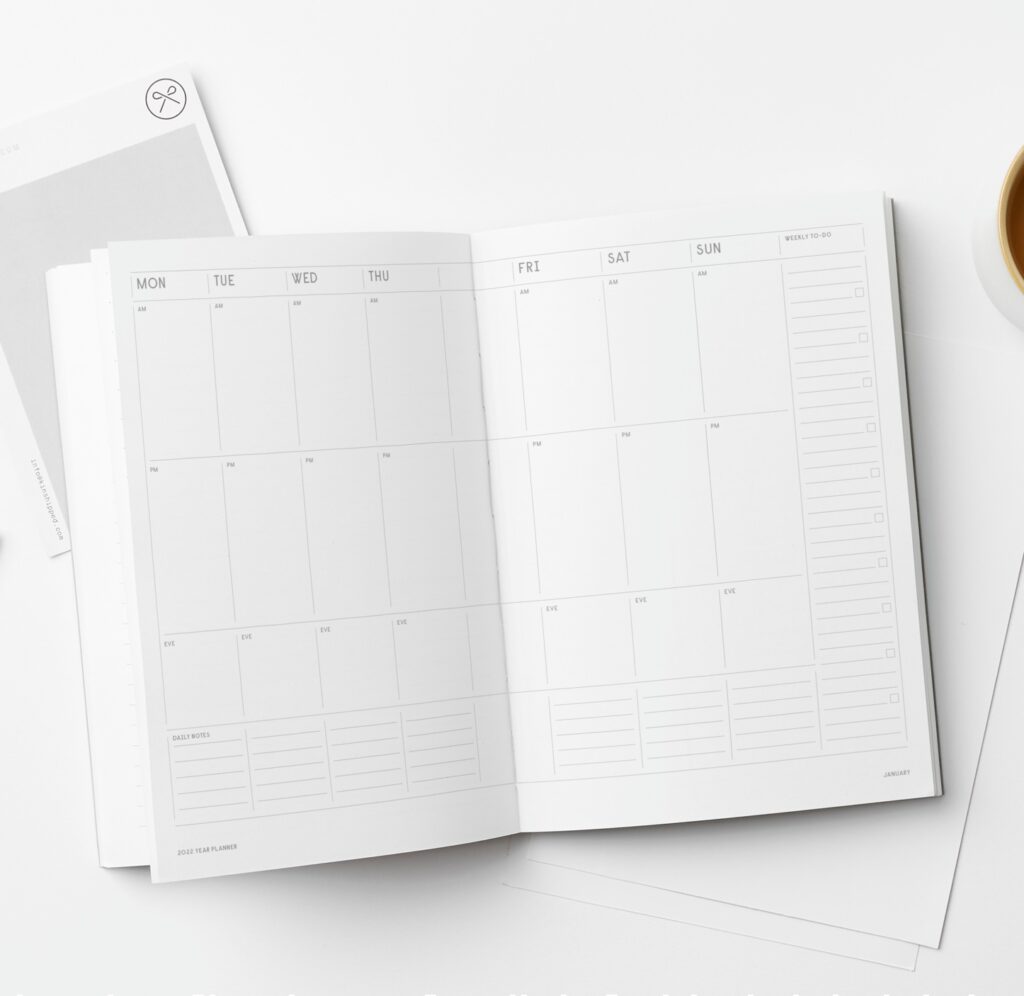 Undated lay flat 365 planner - Limited Edition - DIY home decor - Your ...
