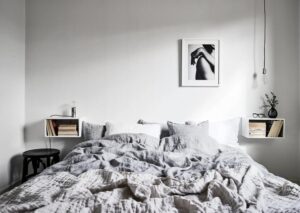 home tour | cozy and minimal monochrome home