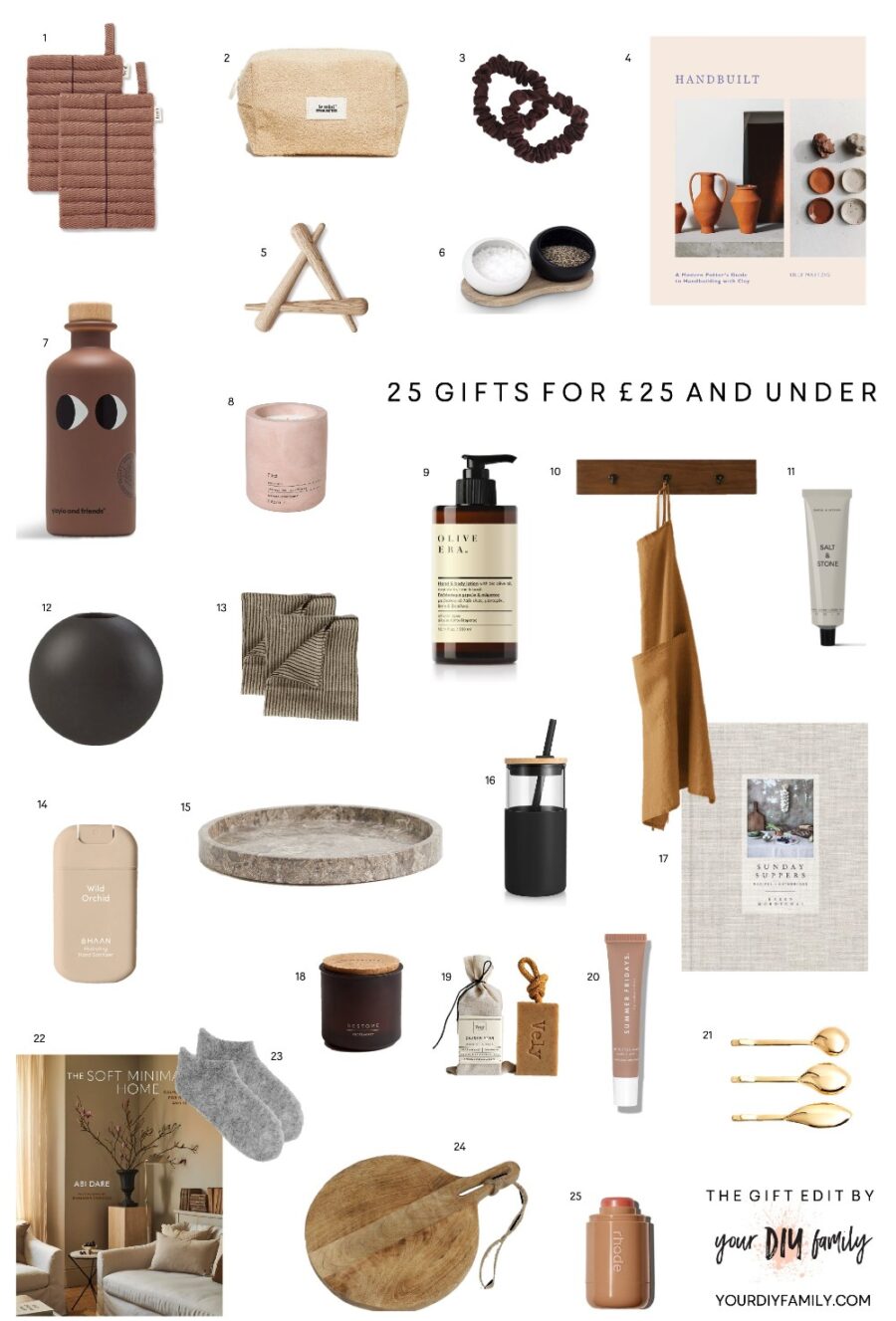 25 thoughtful Christmas gifts for under £25 - DIY home decor - Your DIY ...